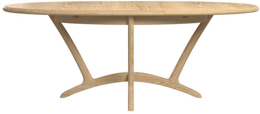Stockholm Oval Extending Dining Table W160-210cm - Elphicks