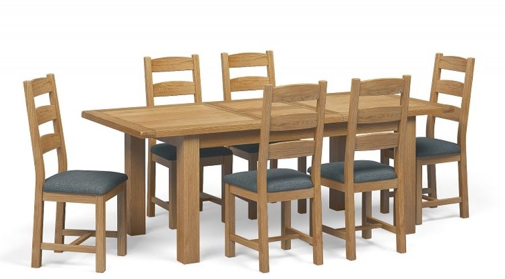 Barnwell Large Extending Dining Table - Elphicks