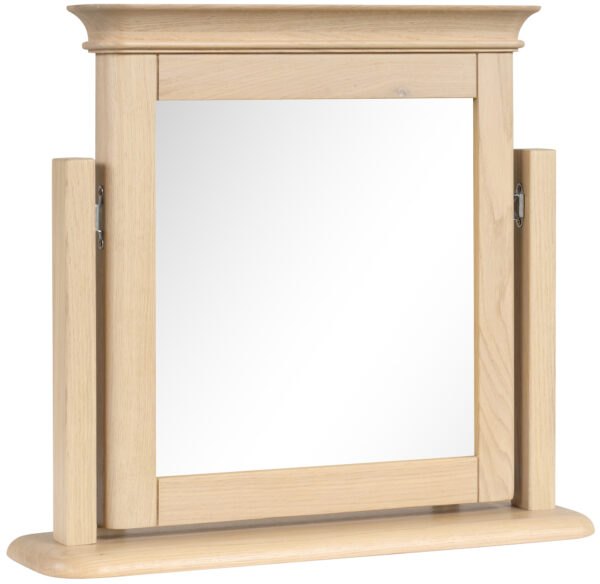 Lingwood Oak Dressing Table Mirror - Elphicks